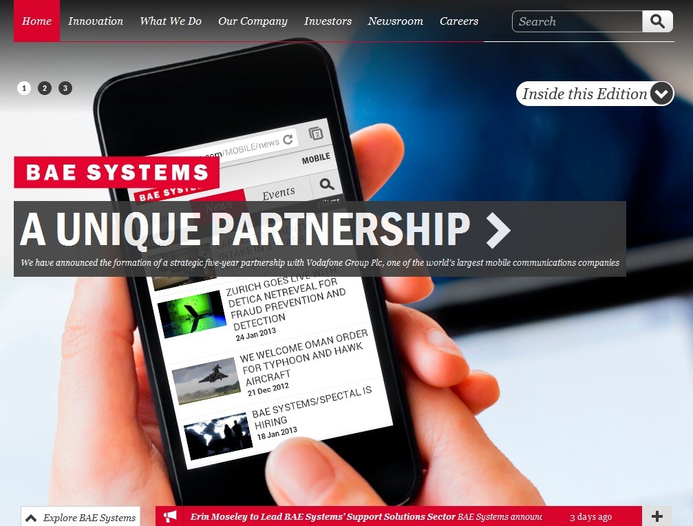 Vodafone And BAE Systems Announce Strategic Security And Mobile ...
