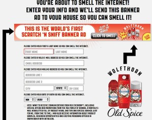 Old Spice unveils scratch ‘n sniff banner ad | The Drum