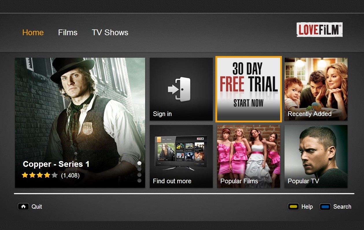 Lovefilm Introduces Enhanced Streaming App For LG Smart TVs | The Drum