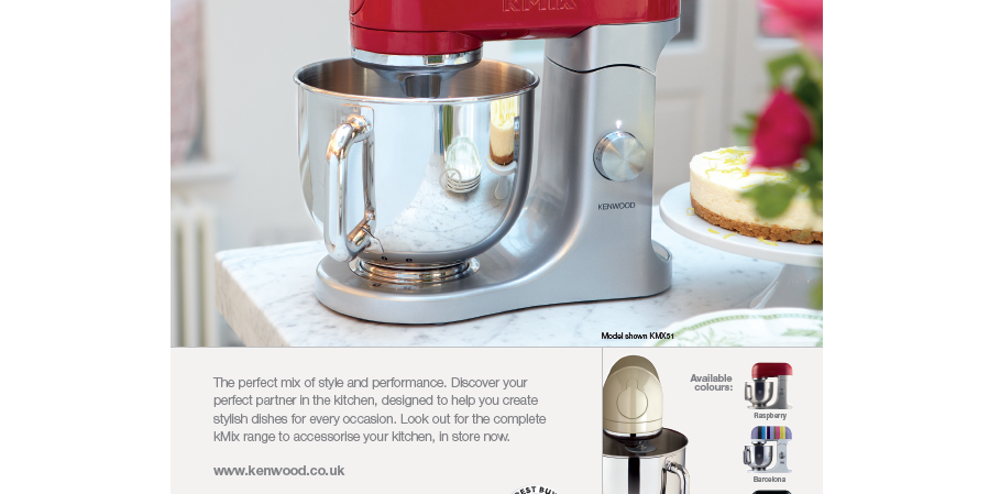Kenwood unveils six-figure ad campaign with Graphics Workshop | The Drum Kenwood unveils six-figure ad campaign with Graphics Workshop | The Drum