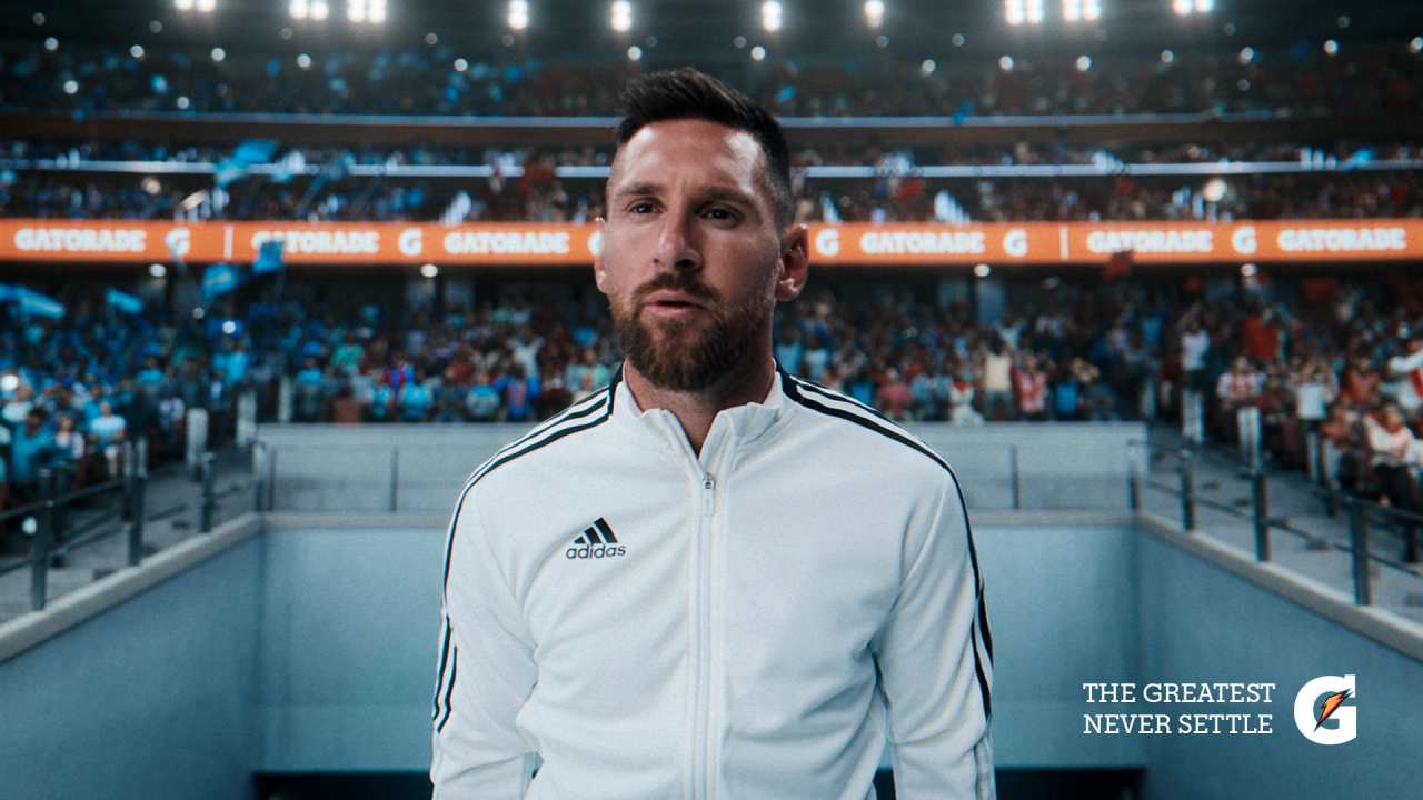 Gatorade Places Lionel Messi On A Pedestal Ahead Of His Last World Cup ...
