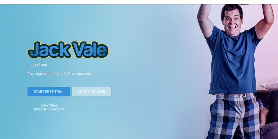 YouTube star Jack Vale is heading to VHX to separate the haters from ...